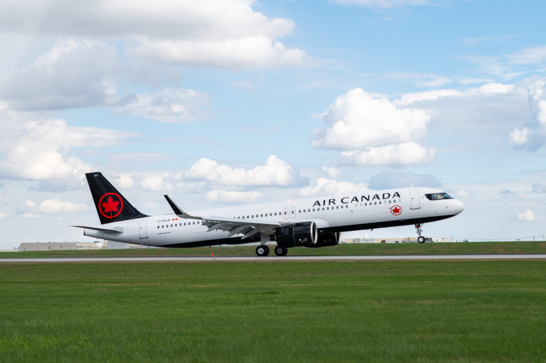Air Canada pone a volar su primer Airbus A321XLR - Aviación News ...